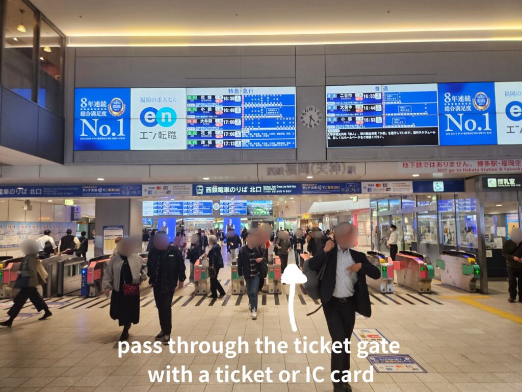 Fukuoka (Tenjin)Station to Dazaifu Station: How to Get There by ...